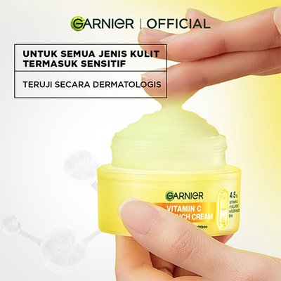 Garnier Vitamin C Dry Touch Cream 4.5% + Hyaluron & Niacinamide