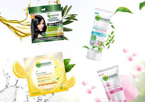 Hair Care, Hair Styling, Hair Color & Skin Care Products - Garnier