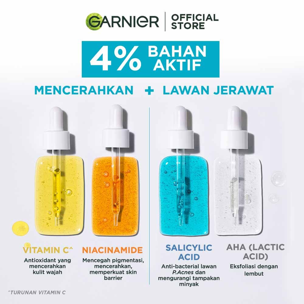 Terbaru! Garnier Bright Complete Anti Acne Booster Serum