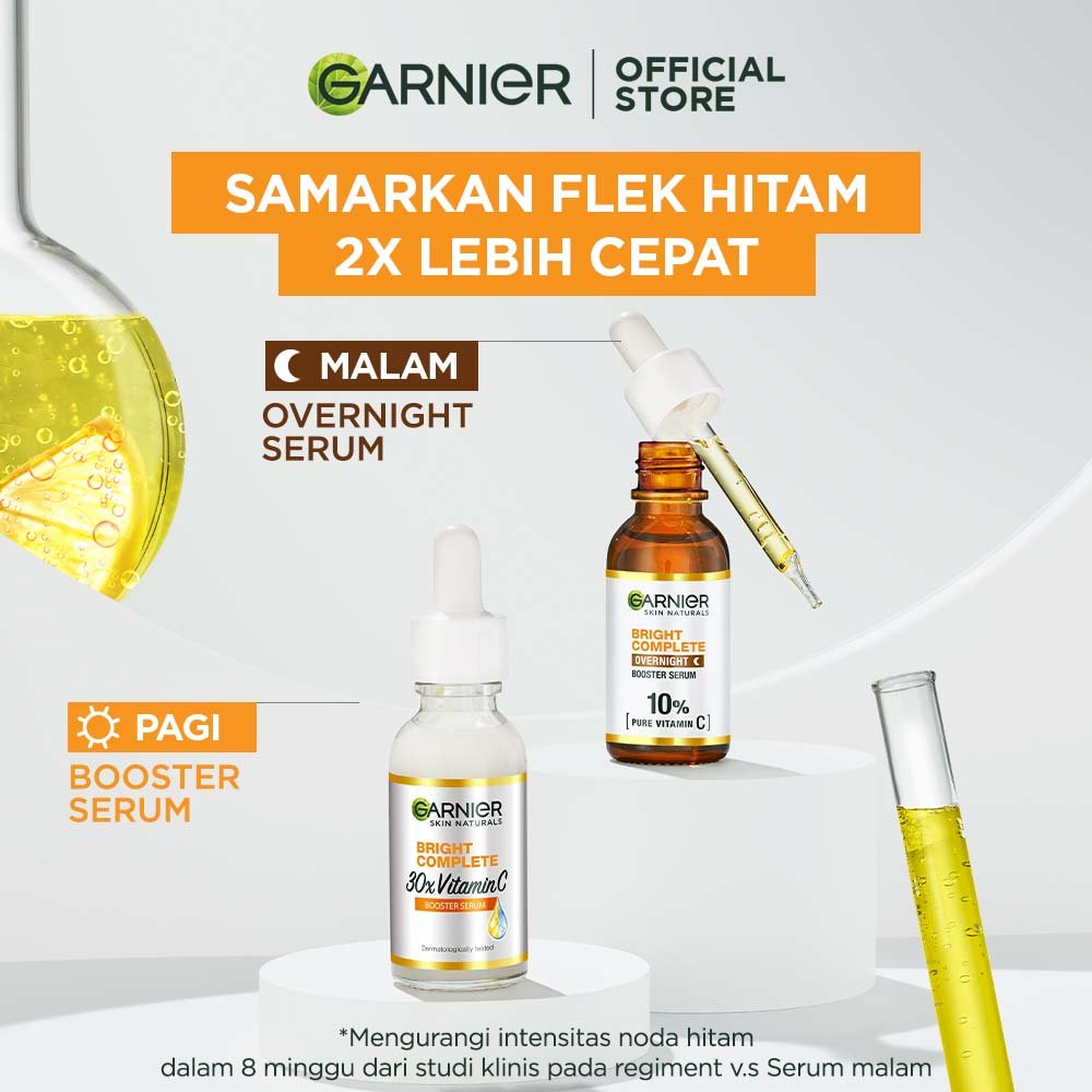 Produk Bright Complete Overnight Serum | Garnier Indonesia