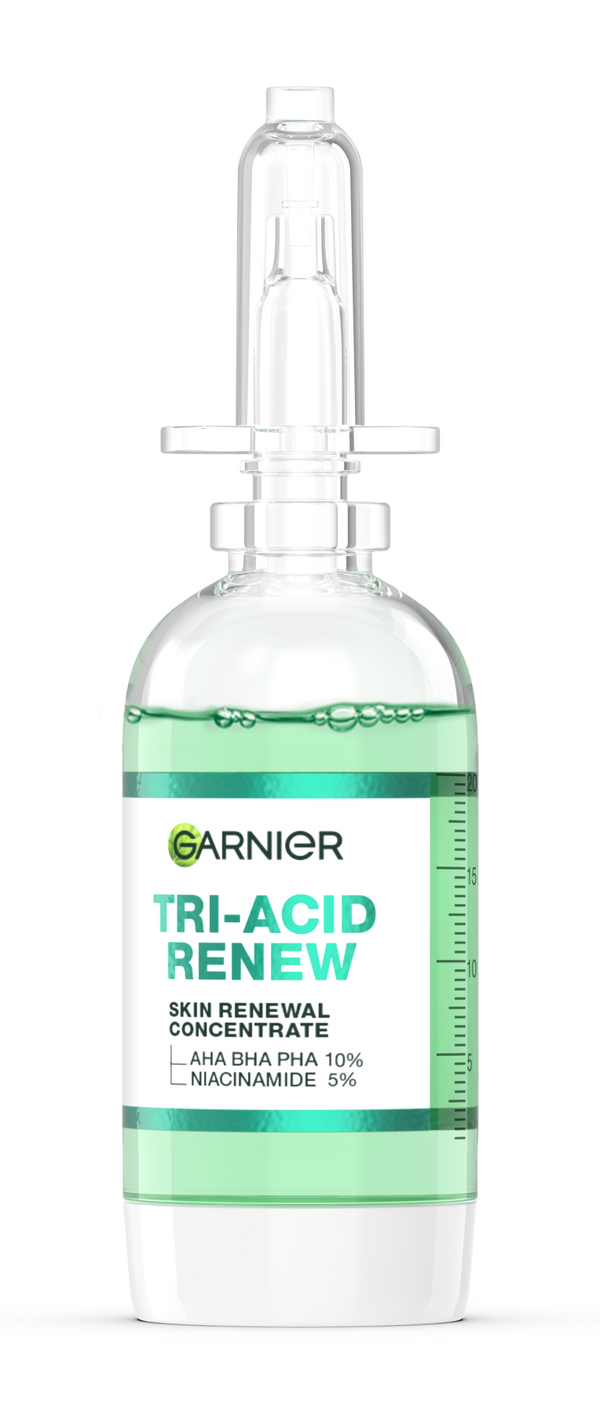 Garnier Tri Acid Renew Peeling Serum | Serum Eksfoliasi