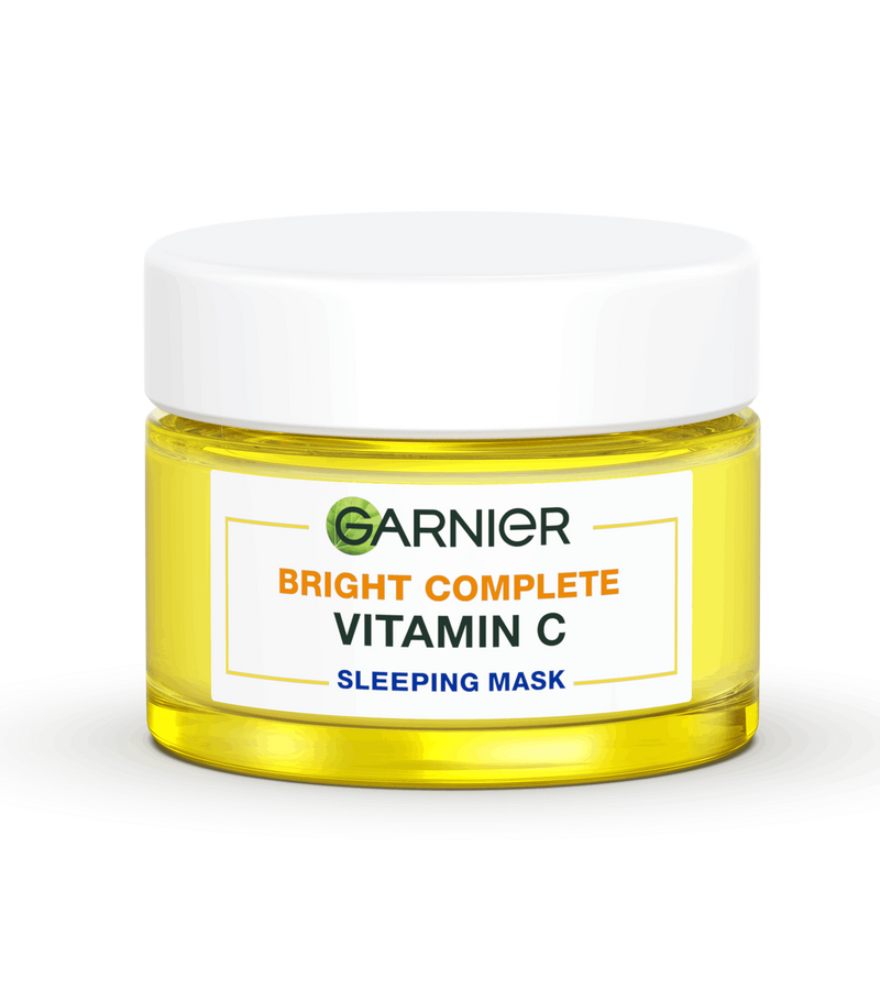 Krim Malam Garnier Yighurt Sleeping Mask yang Mencerahkan
