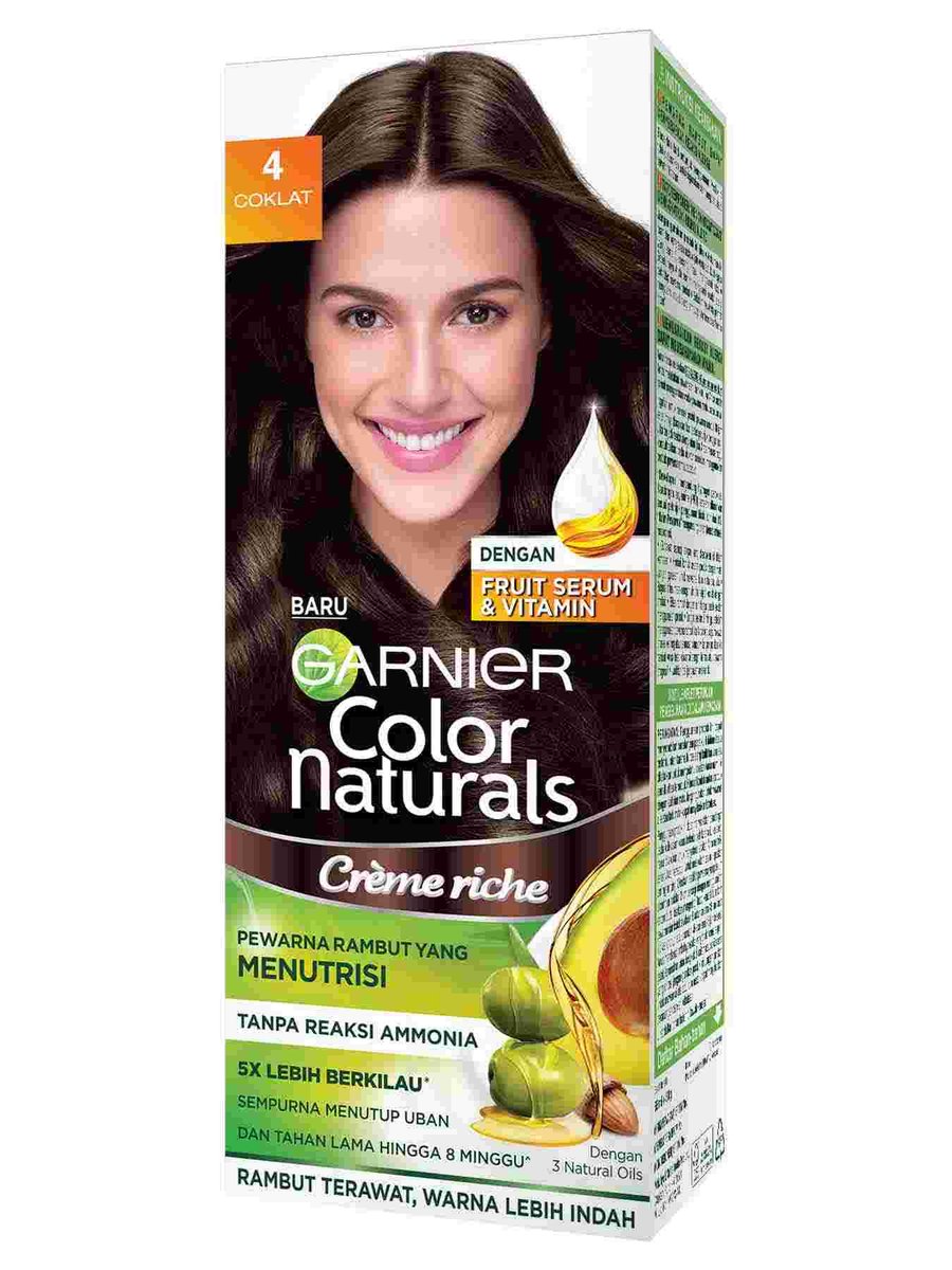 Crème Riche 4 Coklat - Color Naturals | Garnier Indonesia