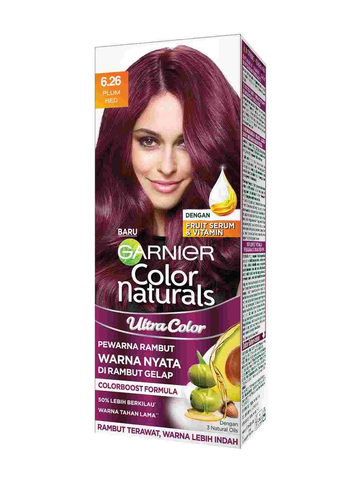 Ultra Color 6.26 Plum Red - Color Naturals | Garnier