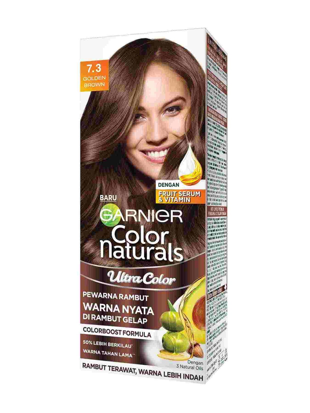 Ultra Color 7.3 Golden Brown - Color Naturals | Garnier