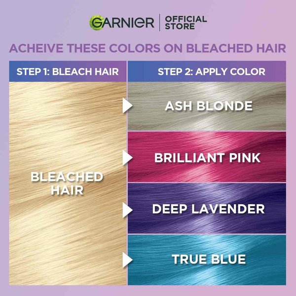 Ultra Color Ash Blonde - Color Naturals | Pewarna Rambut Garnier