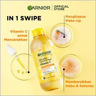 Produk Perawatan Wajah Garnier Micellar Water Vitamin C