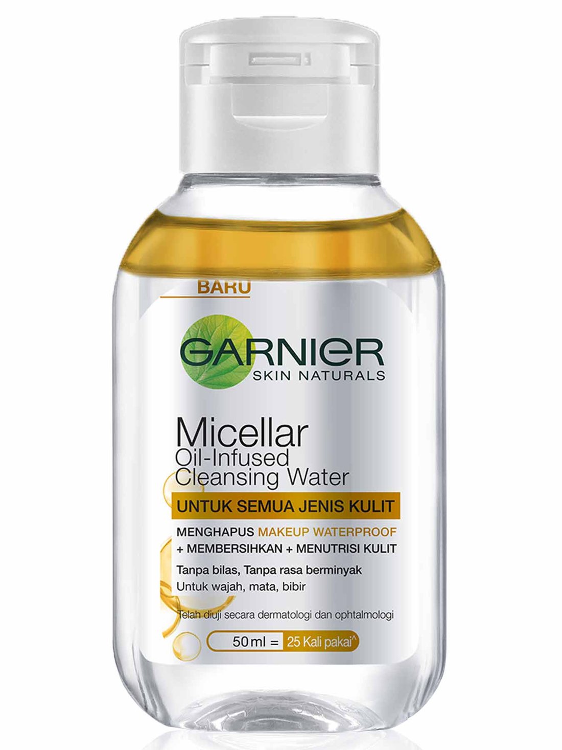 Garnier Micellar Oil Infused Water 50ml - Pembersih Makeup